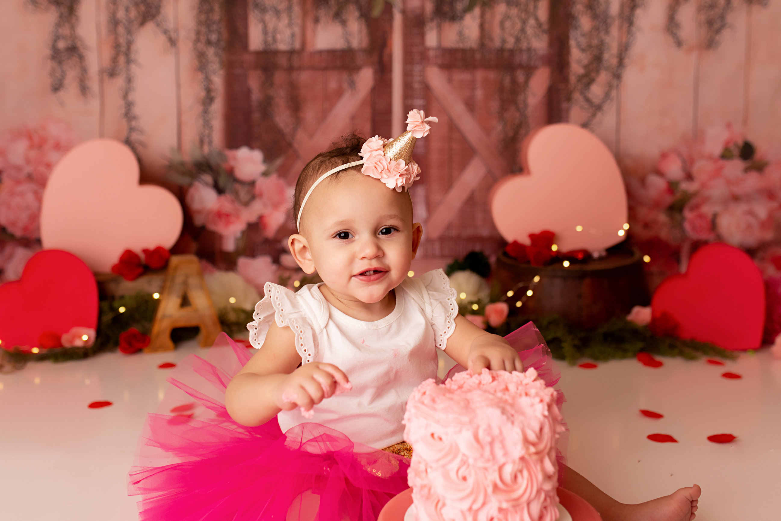 cake smash - Angela Ashby Photography