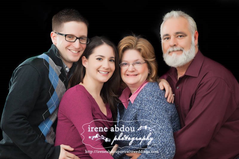 The Fowler Family: Mixed Outdoor Winter Snow & Indoor Studio Portraits ...