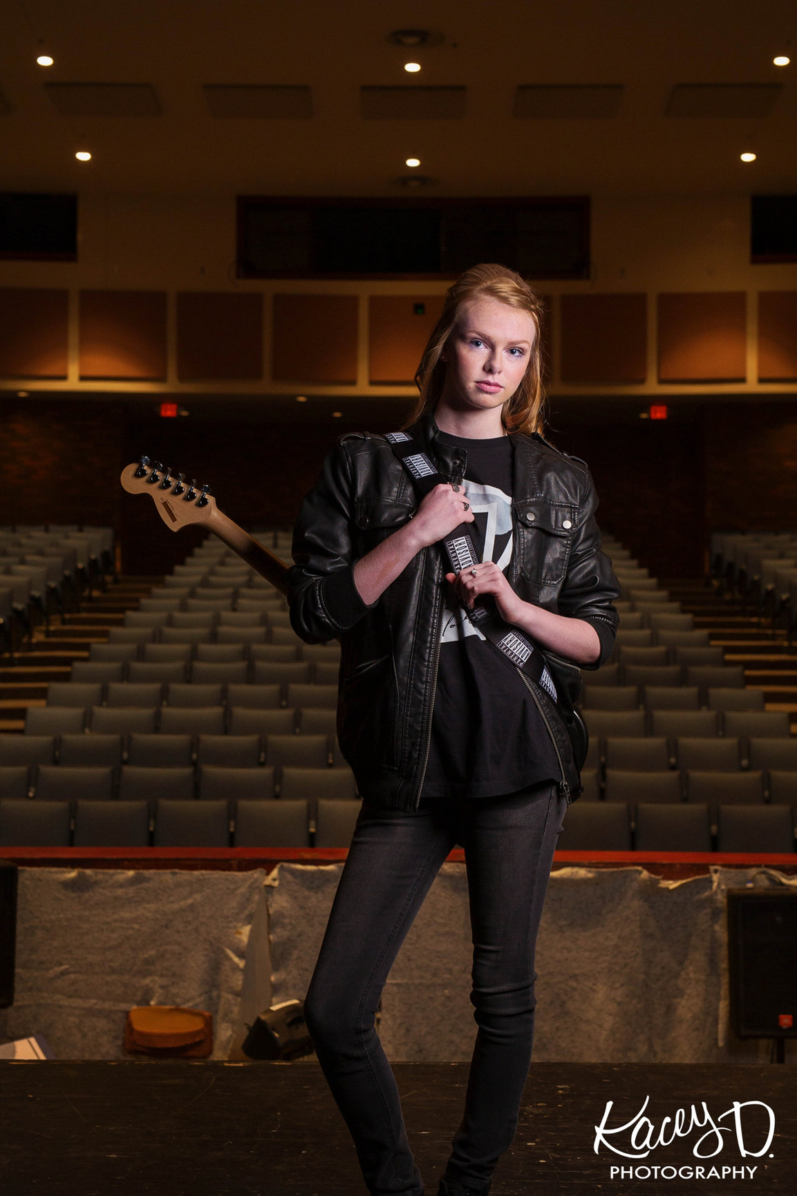 Concert Lover Senior Photos in Columbia, MO