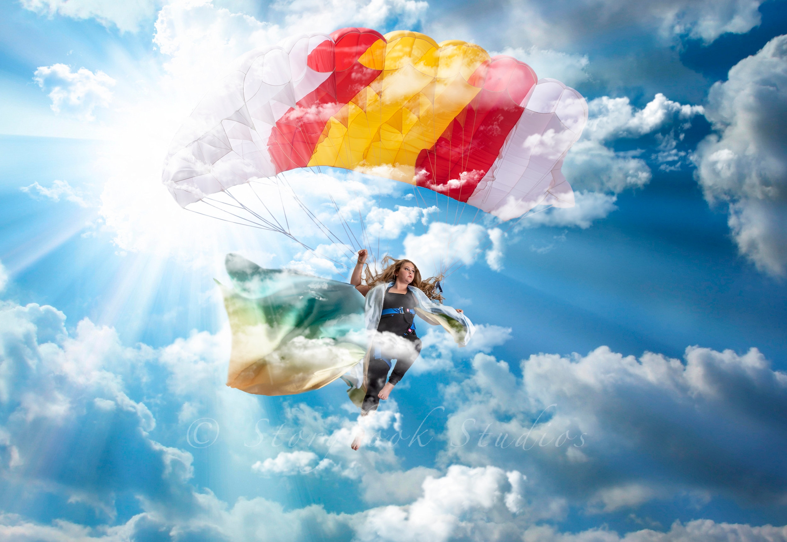 Fearless Spirit Model Crew Jumping Session - Storybook Studios