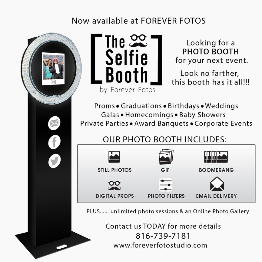 THE SELFIE BOOTH - Forever Fotos Studio