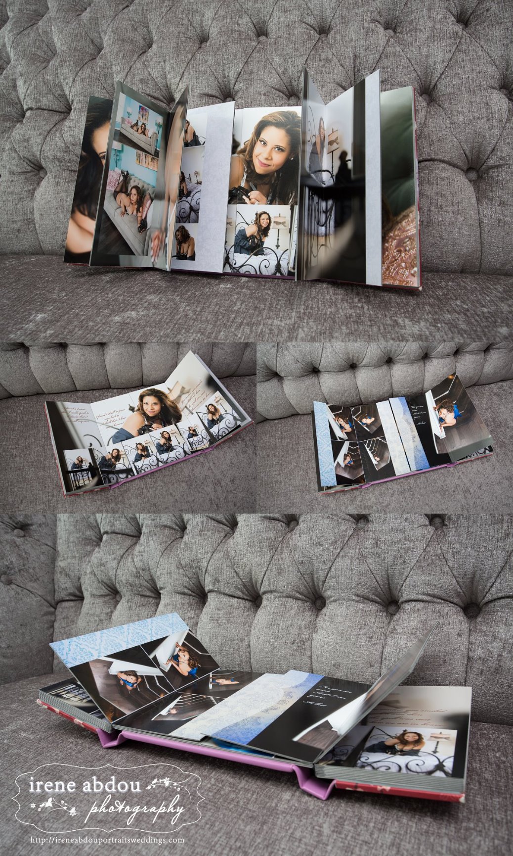 N's Perfectly Sophisticated Boudoir Photo Album