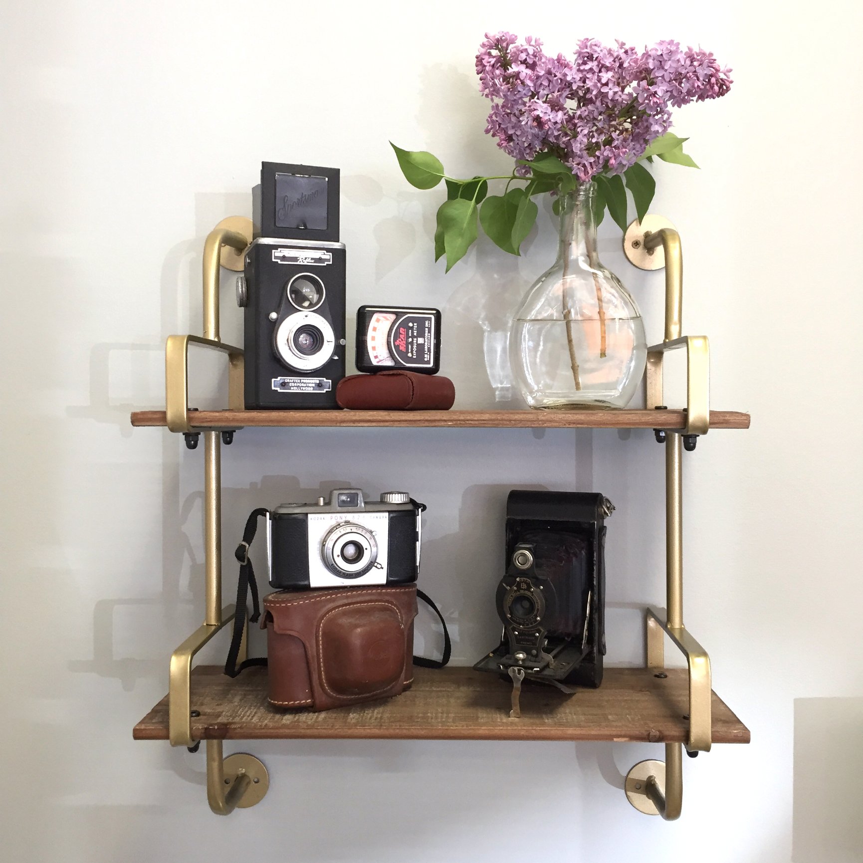 DIY Shelf Makeover - Tosha Cole Photography