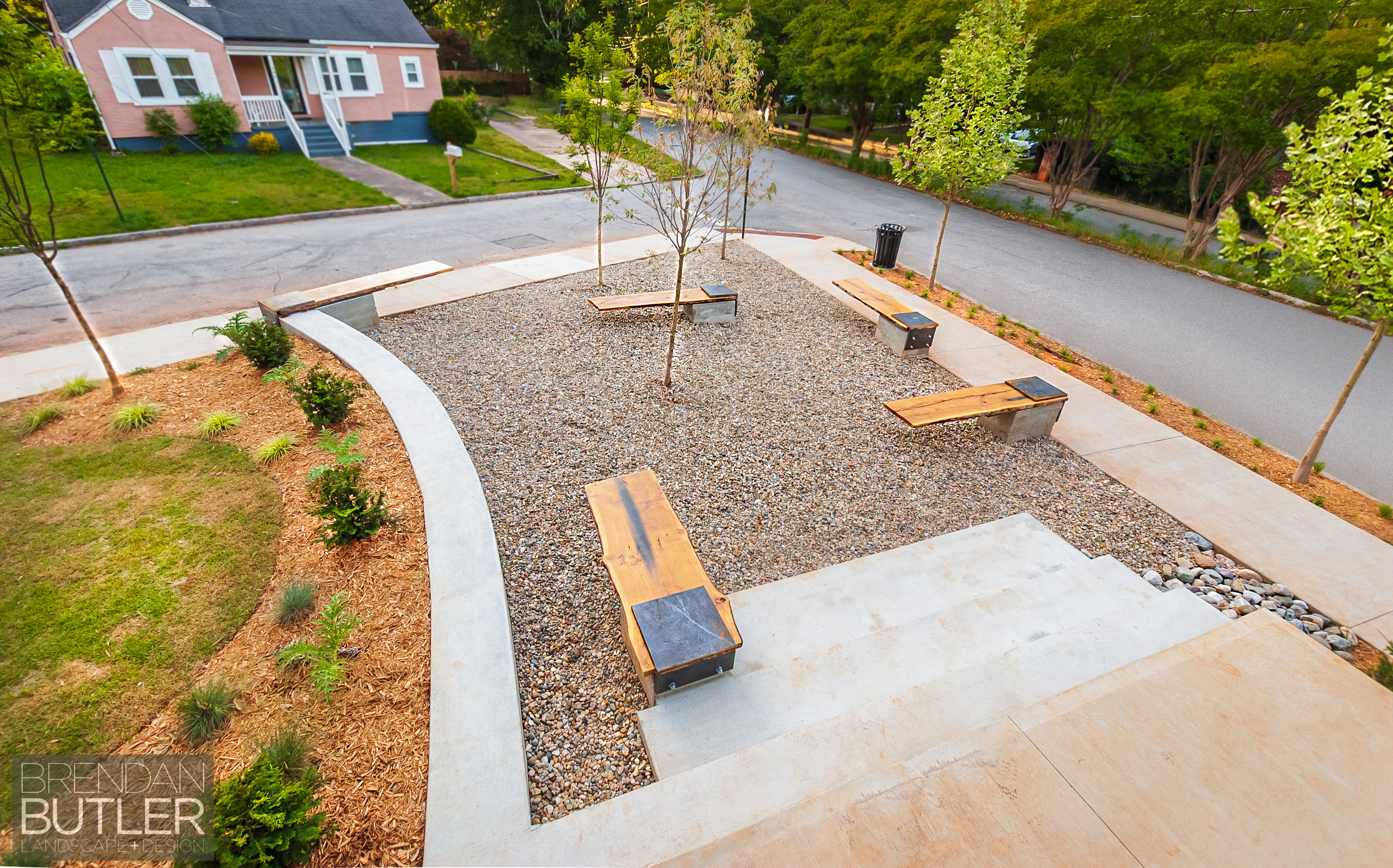 Urban forest landscape after its final phase - Brendan E Butler