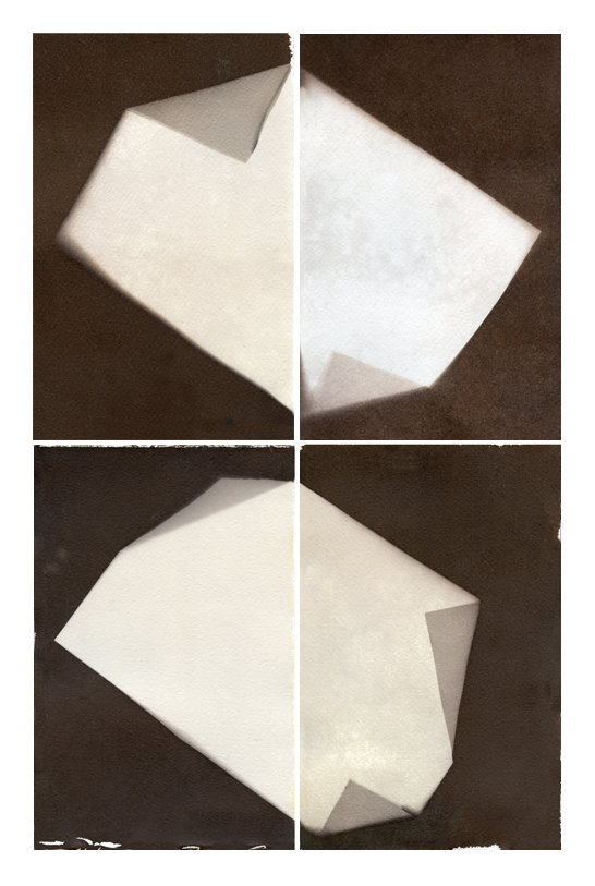 PAPER SQUARE PHOTOGRAM - Longstreet Collection