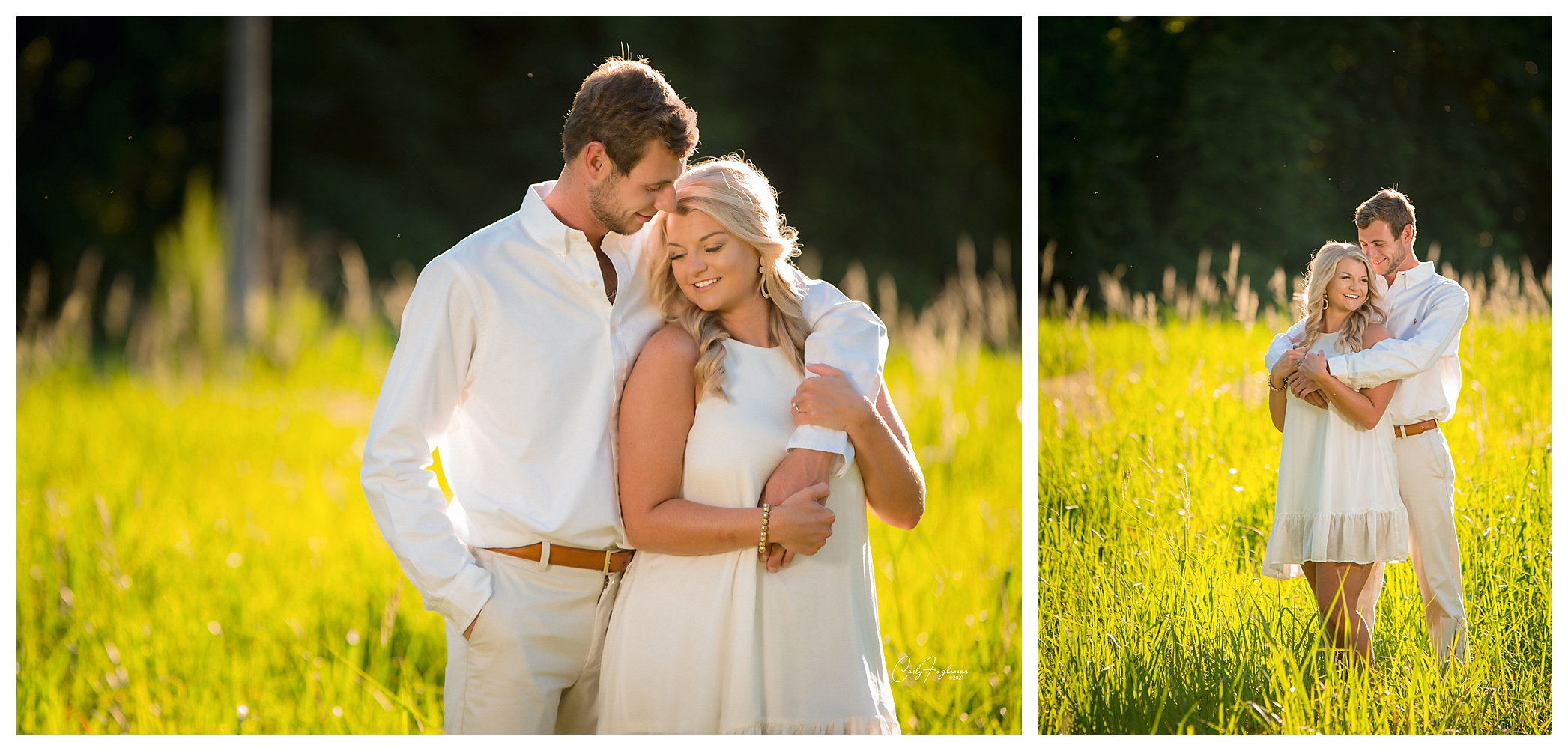 BRANDON + SARAH // ENGAGEMENT SESSION // FAISON, NC - Carly Fogleman