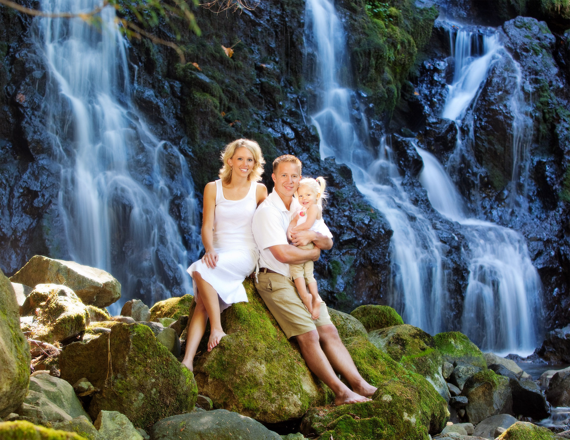 Issaquah WA Waterfall Portraits | Chris Watkins Portraits