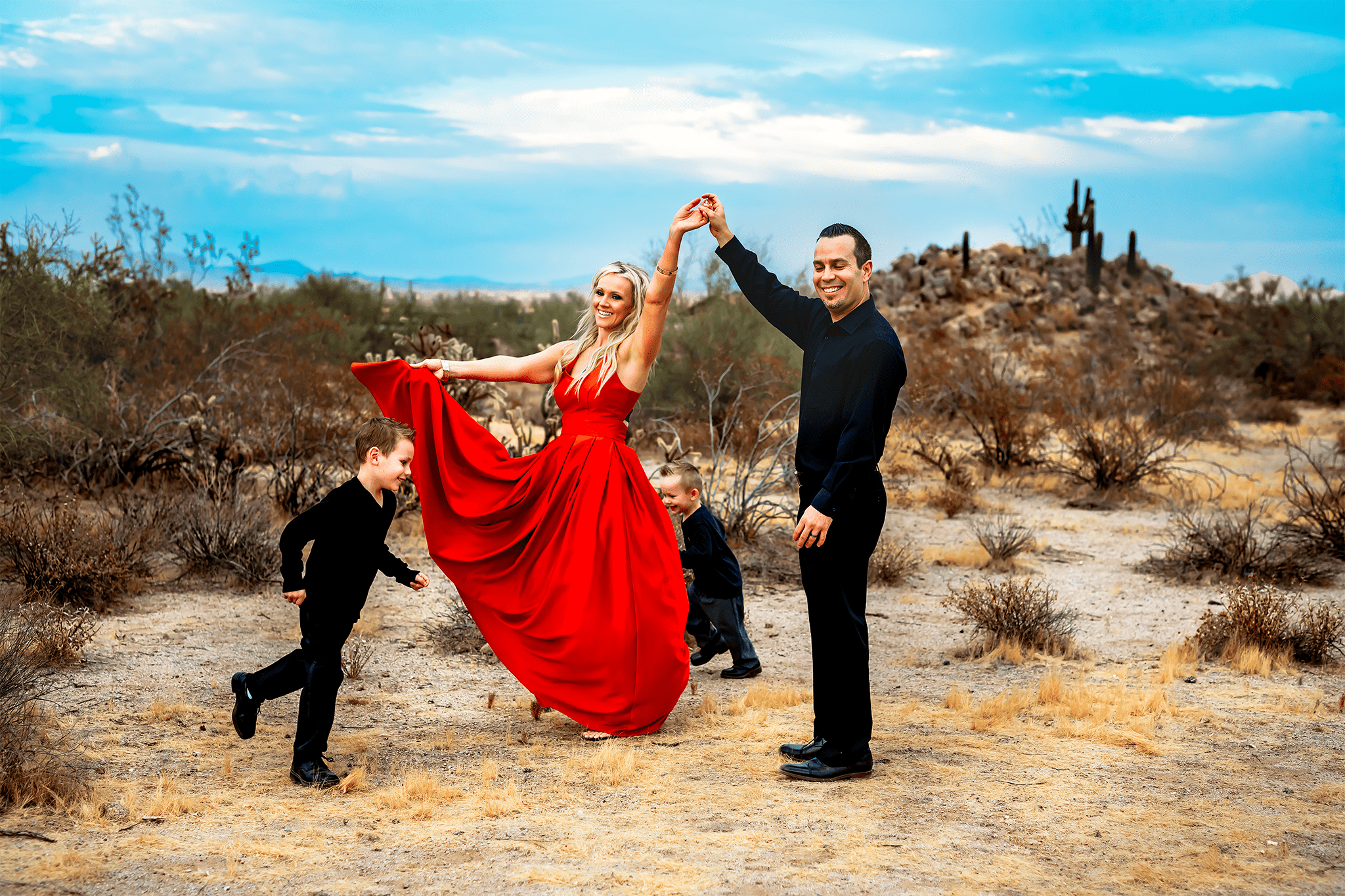 Desert Family Photos in Scottsdale