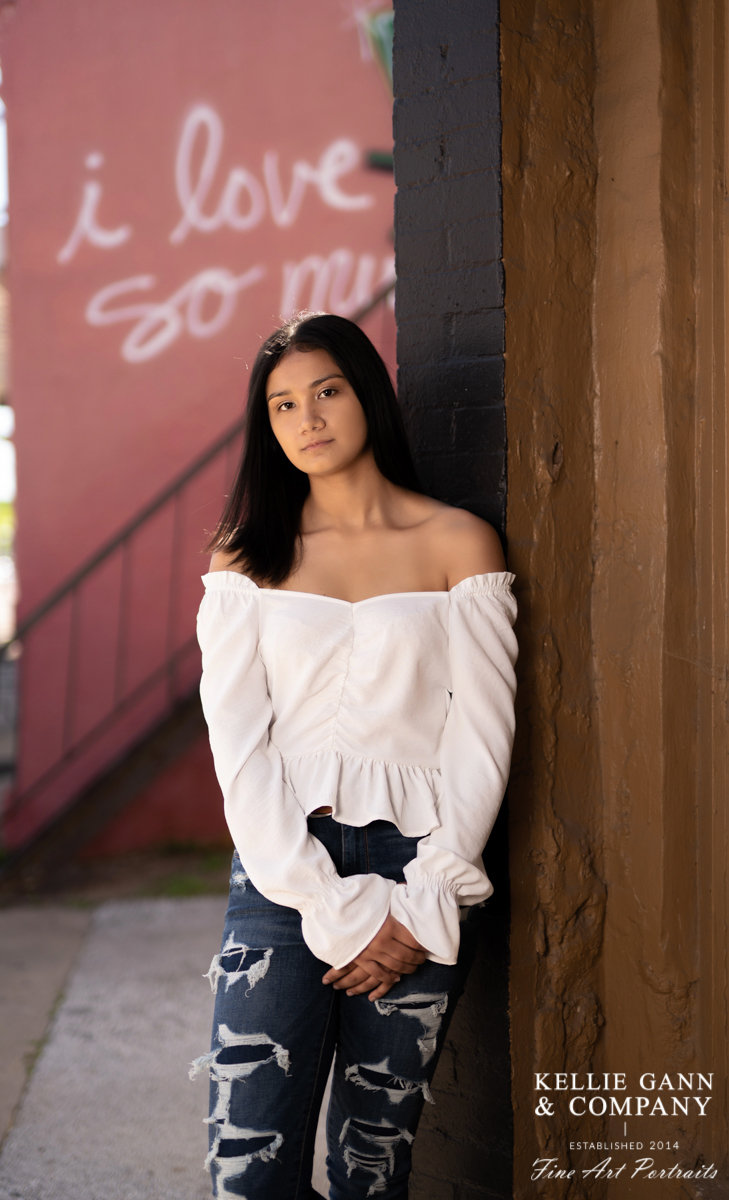 Valerie Garcia Mineola Senior Session - Kellie Gann & Company