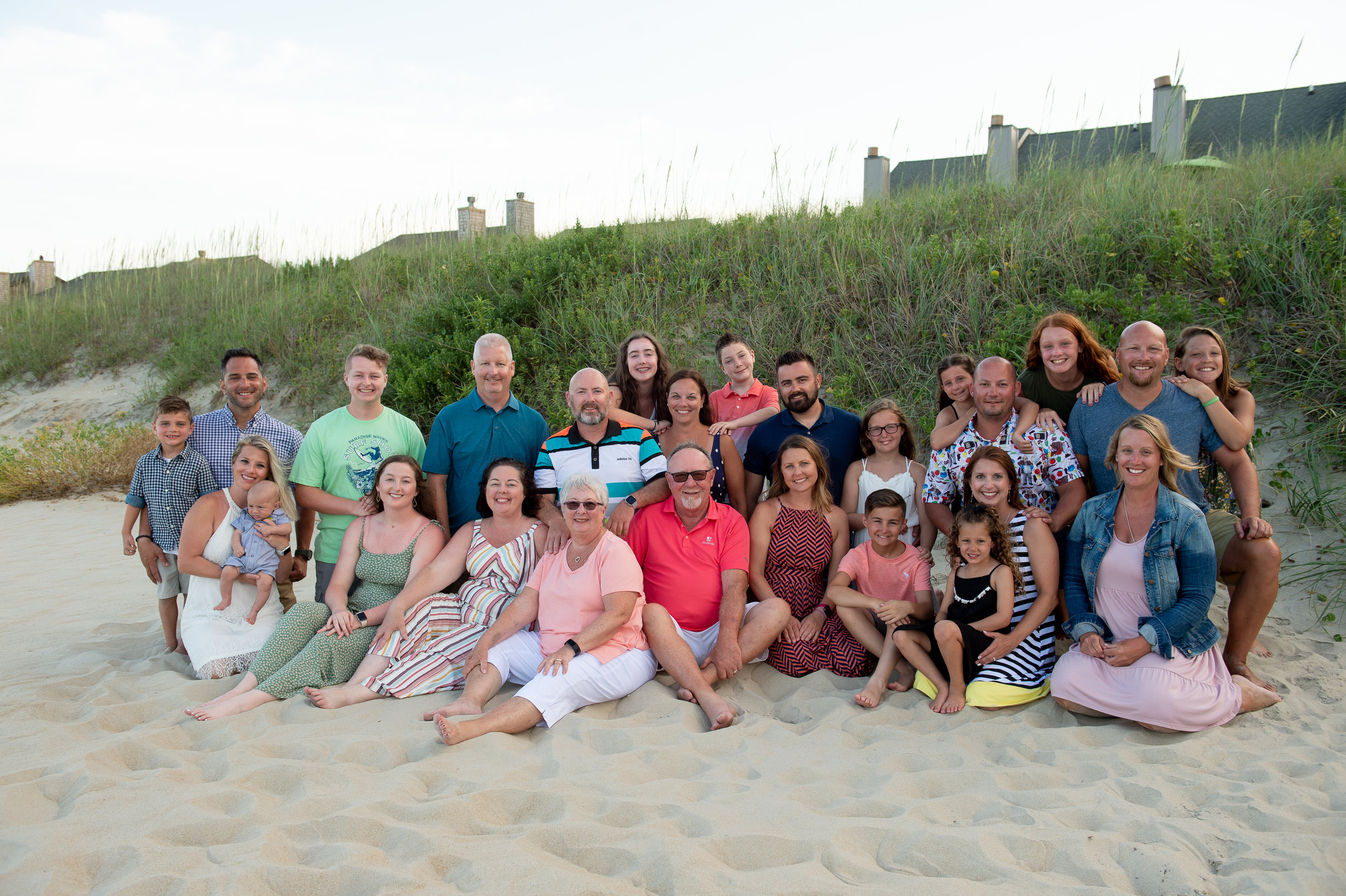 Everybody Piled Into The Photo With The Jacobs Family! - Outer Banks ...