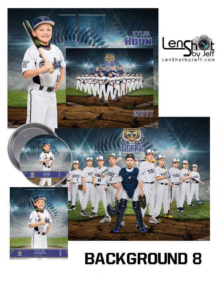 2022 Baseball Backgrounds - LenShot by Jeff