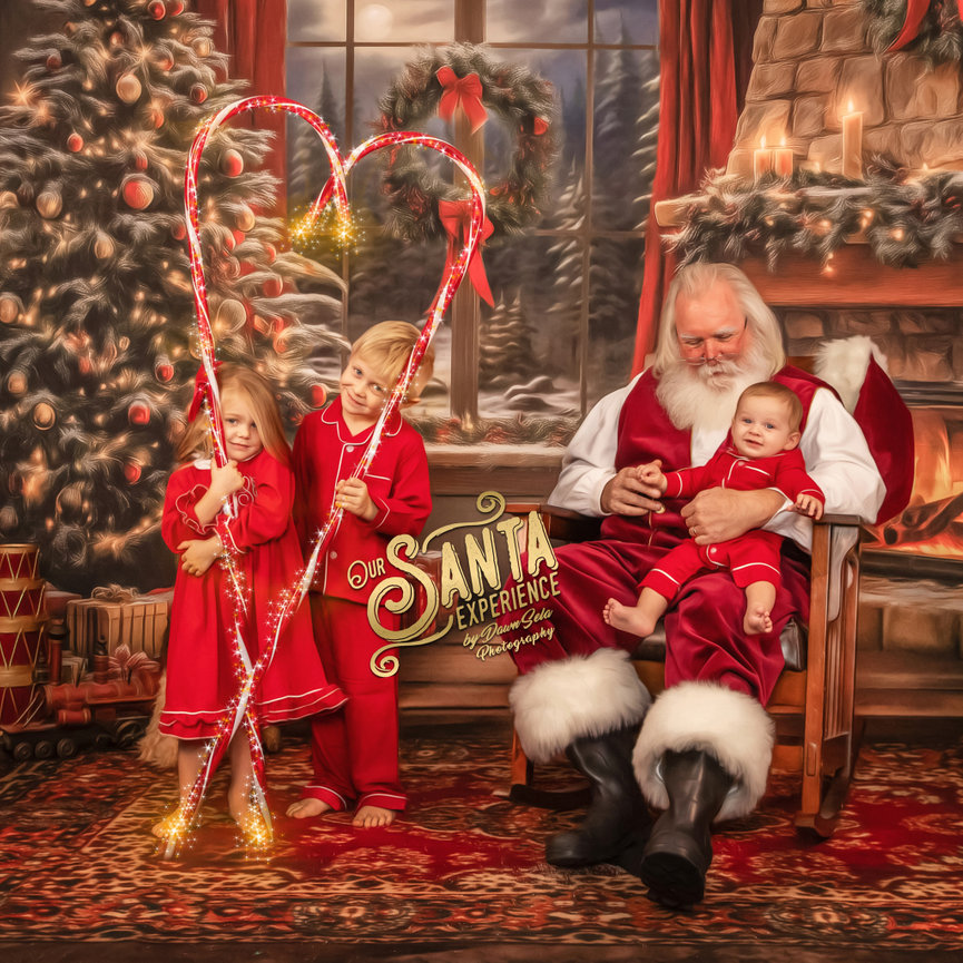 Sundown Visit Santa