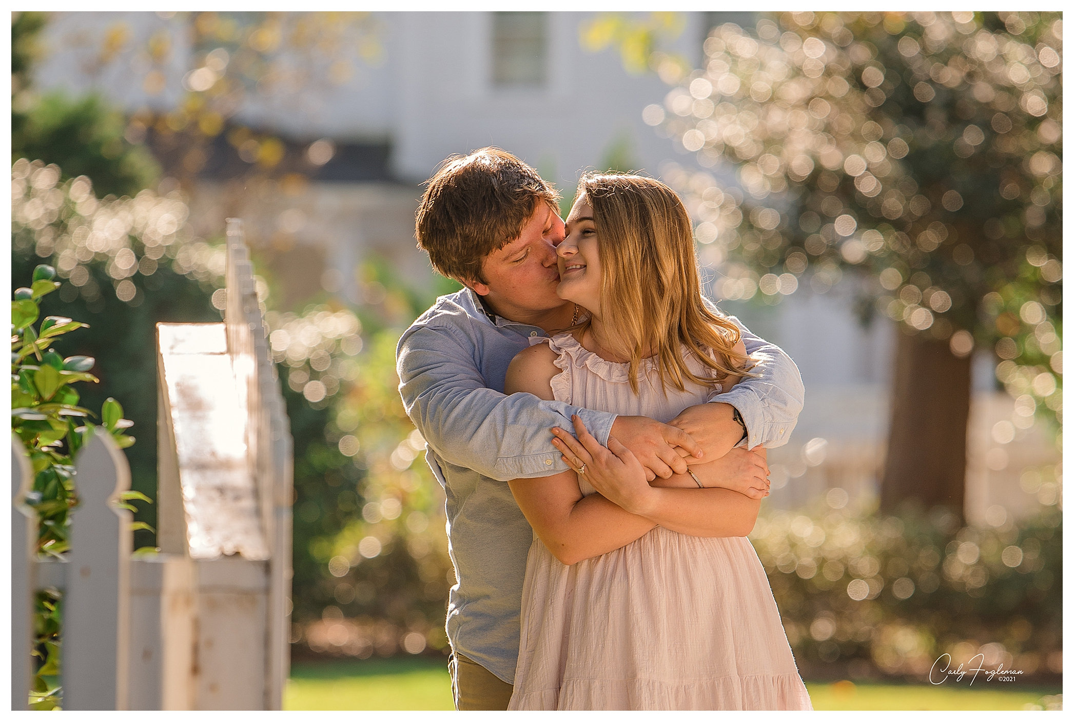 COLIN + ANNA // DOWNTOWN ENGAGEMENT SESSION // FOUR OAKS, NC - Carly ...