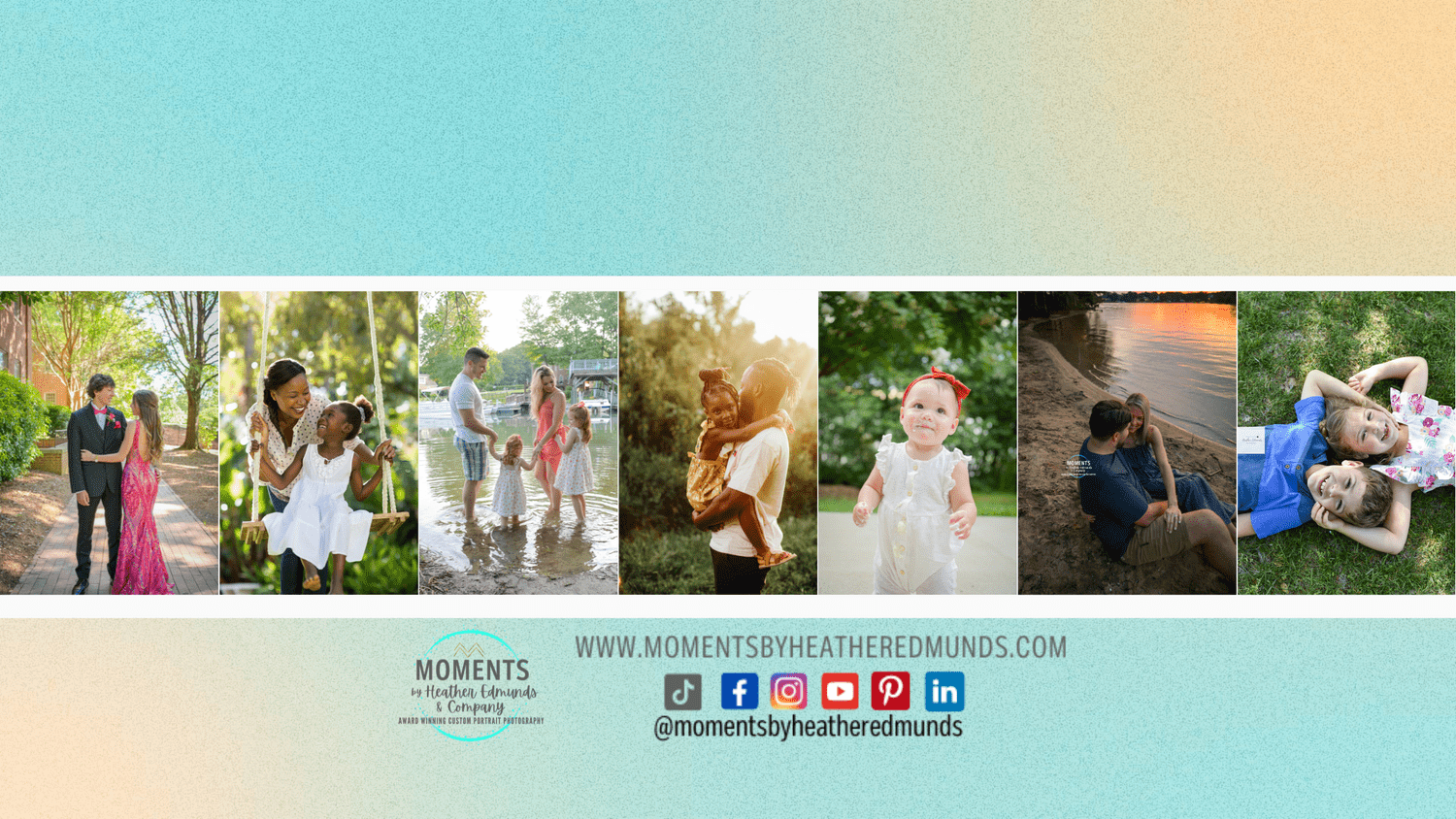 Tips for Summer Portraits - Moments by Heather Edmunds & Company