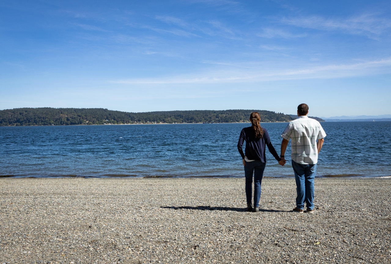 Katie and Nate Point Defiance Engagement Session - Seattle Wedding and ...