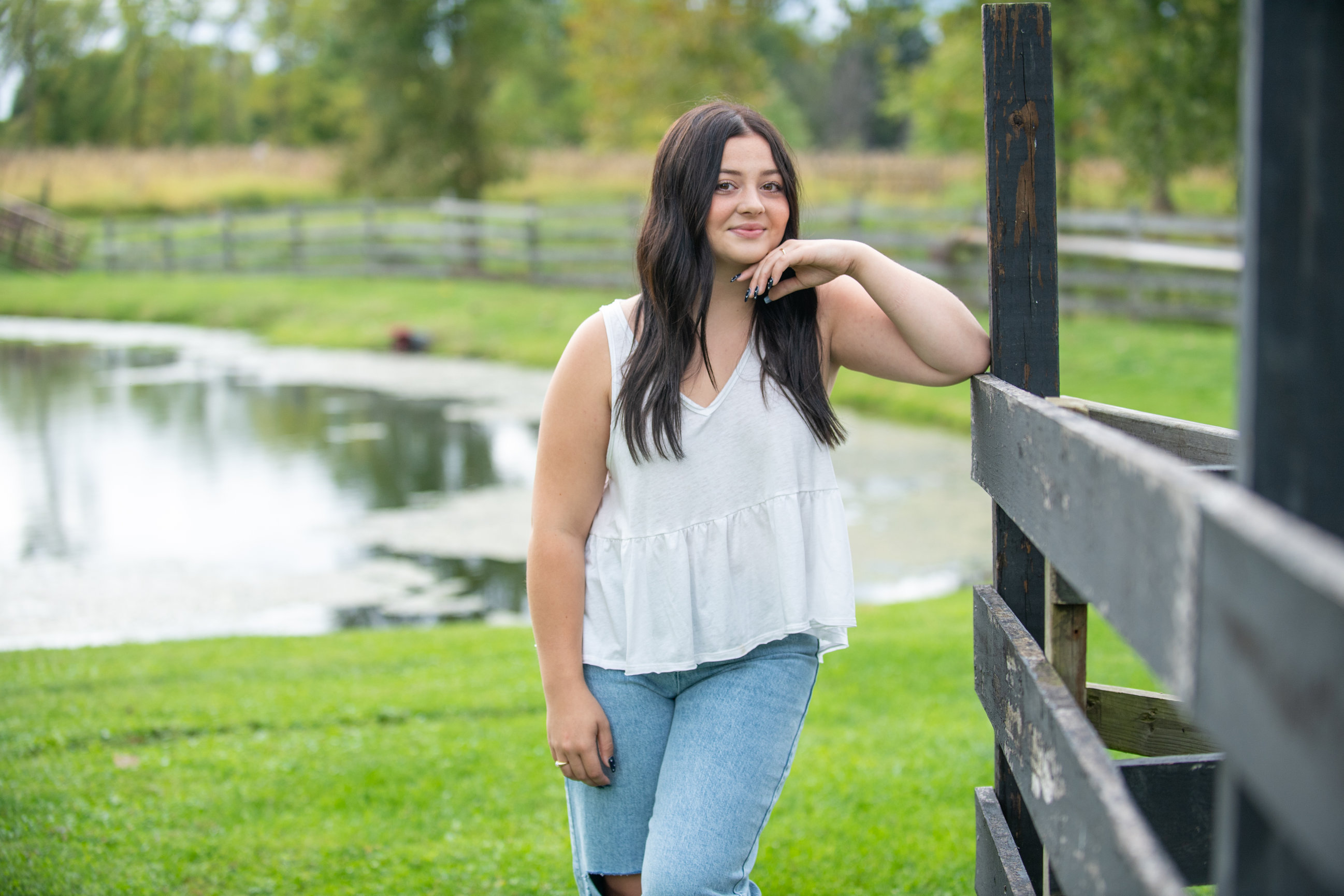 Emma's Senior Portrait Session and Countryside Farm - Heather ...