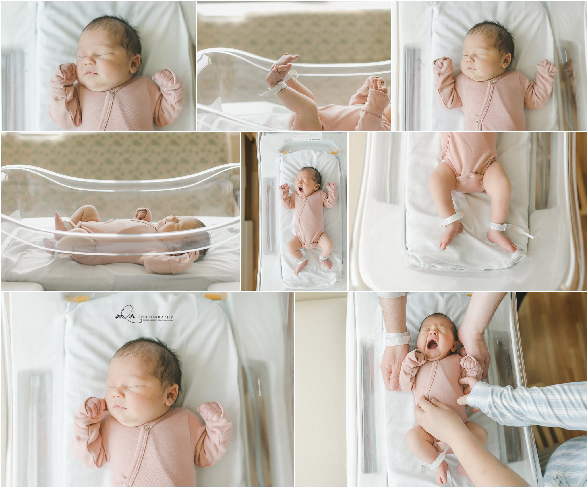 Fresh 48 Photo Session with Newborn Baby Girl
