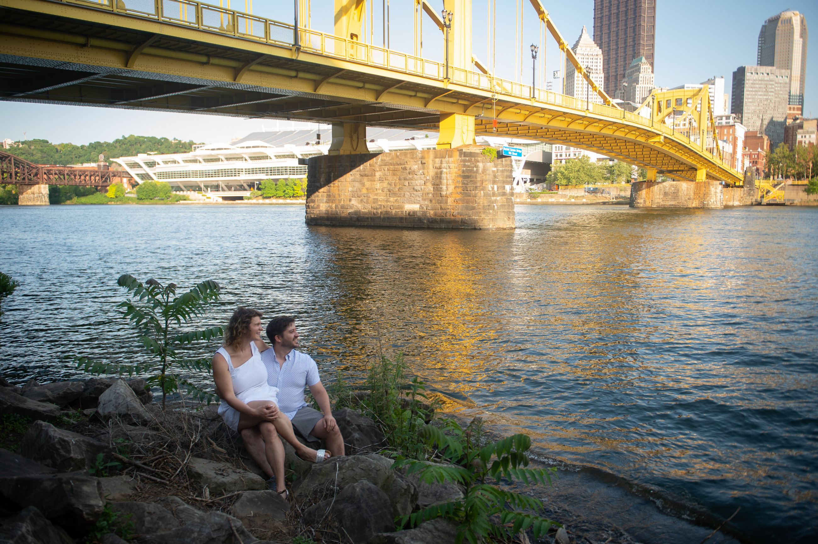 Downtown Pittsburgh: Katie and Tyler - Portraits by Sean