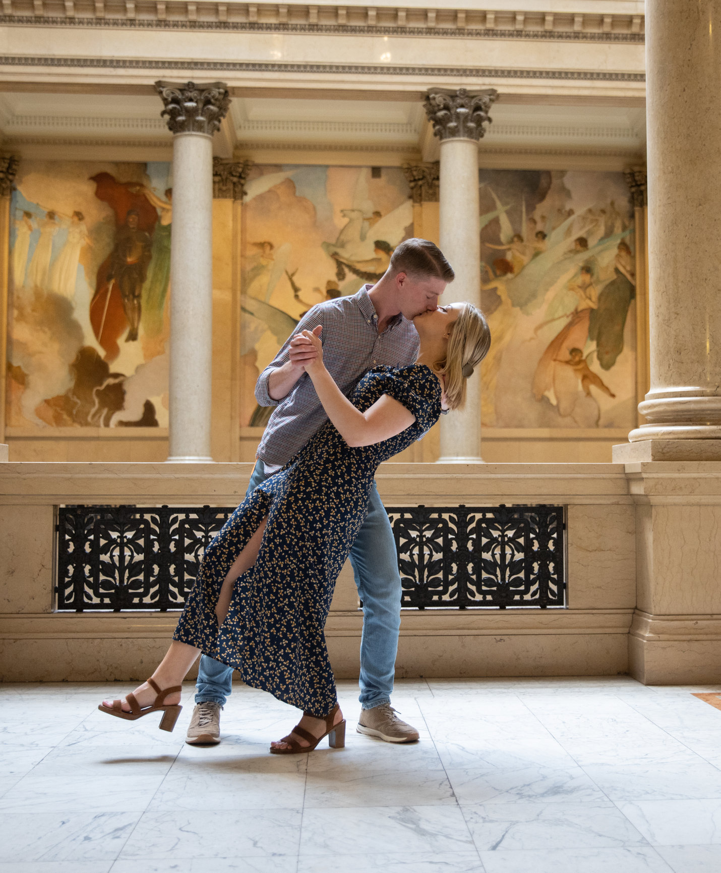 Jake & Leah's Heartfelt Carnegie Museum Proposal Story