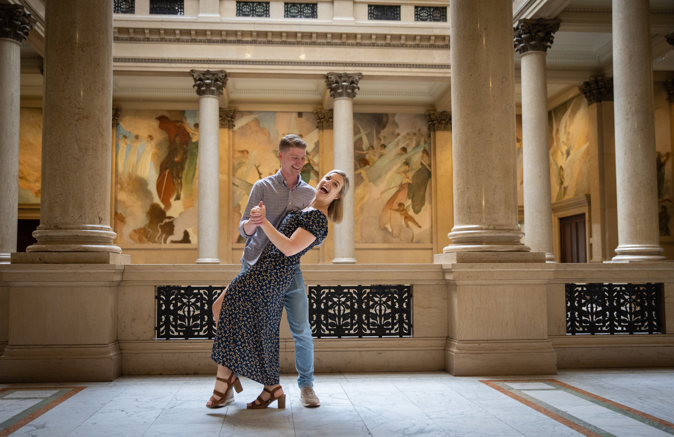 Jake & Leah's Heartfelt Carnegie Museum Proposal Story
