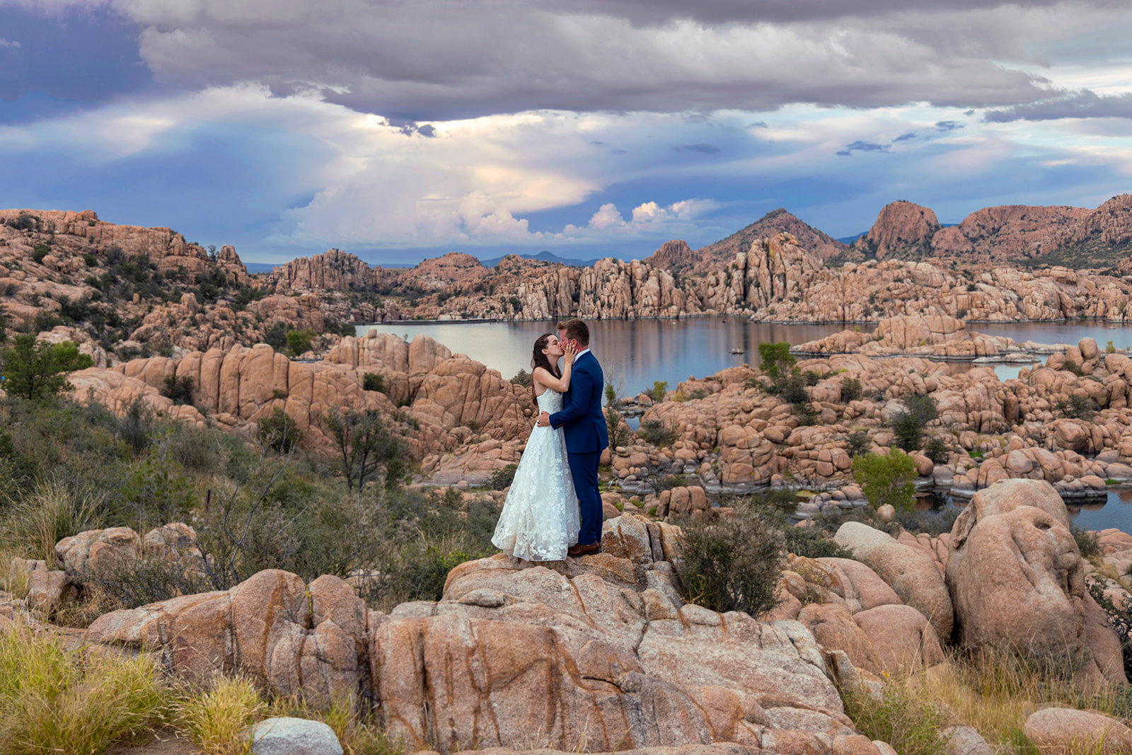 Lakeside Elopement in Prescott, Arizona - Carmichael Studios