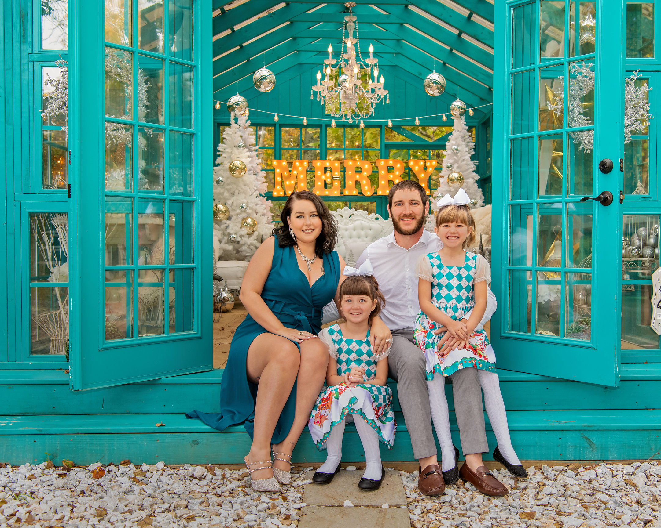 Sample Greenhouse White Christmas - Audra Mitchell Photography