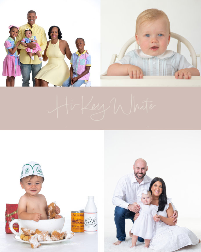 Hi-Key White - Milestone Portrait Art & Design