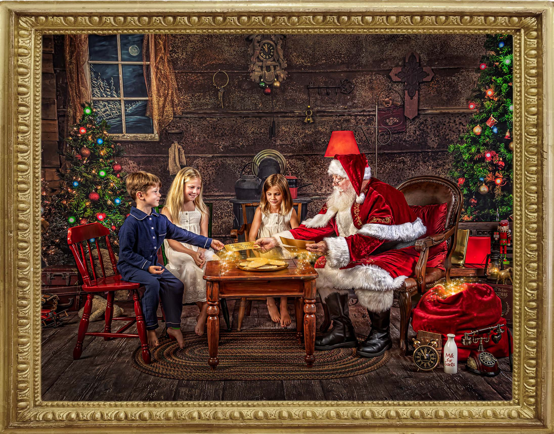 MAGICAL FINE ART STORYBOOK SANTA SESSIONS - Theresa Artigas Portrait Artist