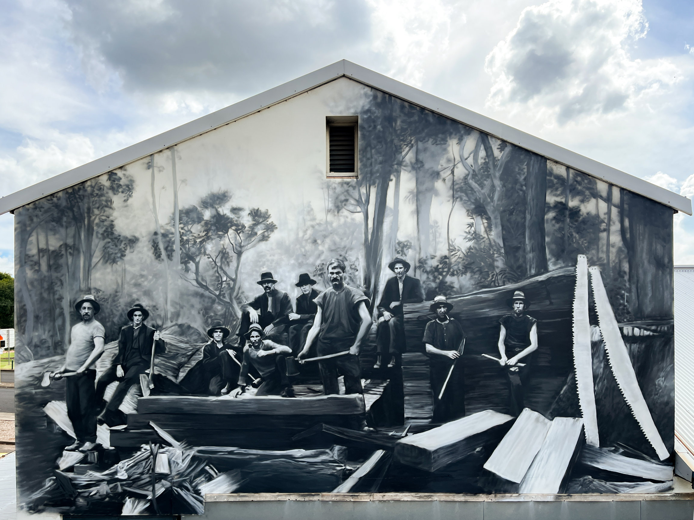 West Australian Mural Artist: Shakey