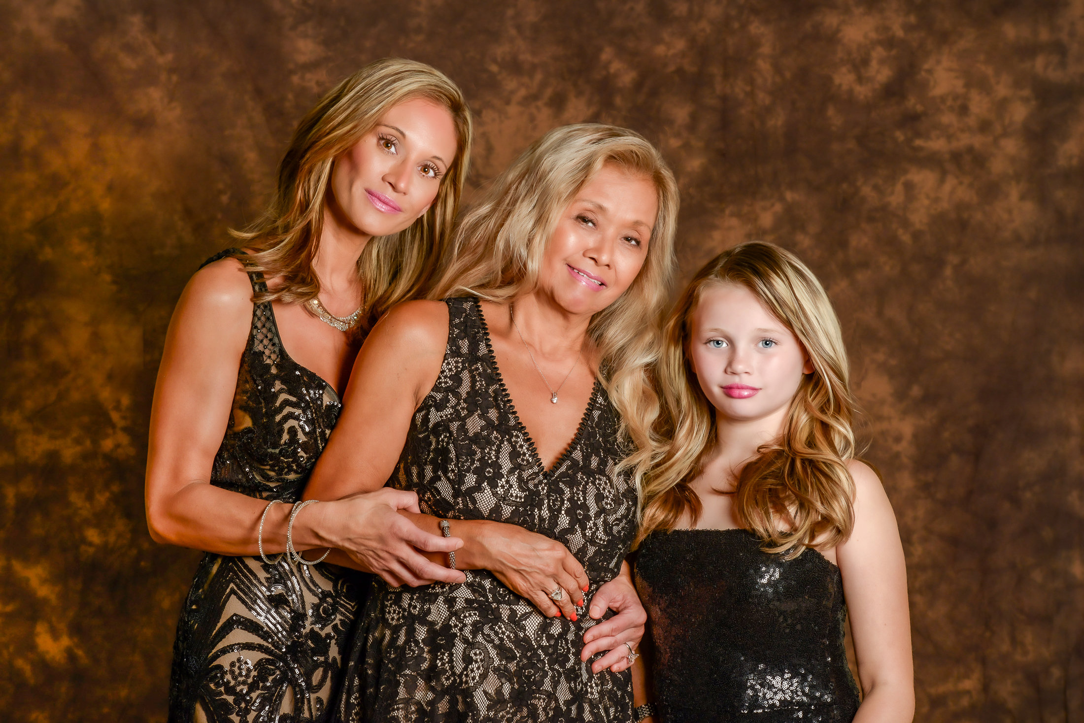 Three Generation Portrait Session in Orlando, Fl - Palm Portraits Photography