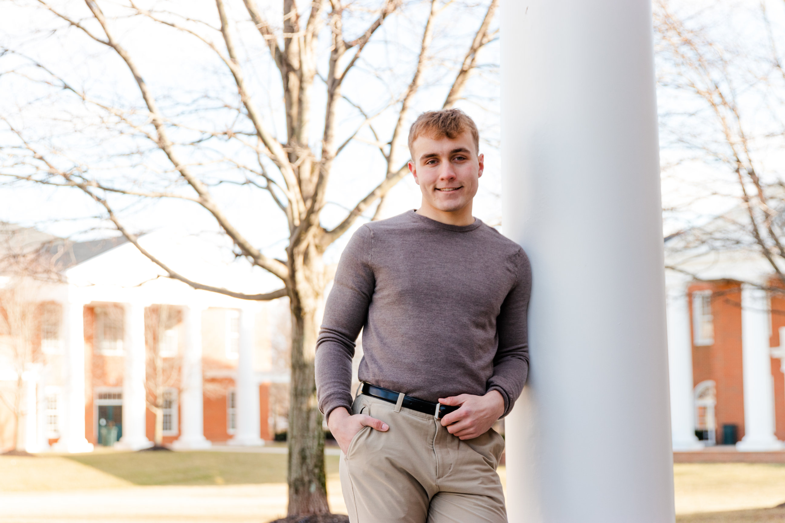 Celebrating Cade - Winter Senior Session - Vicki Sands