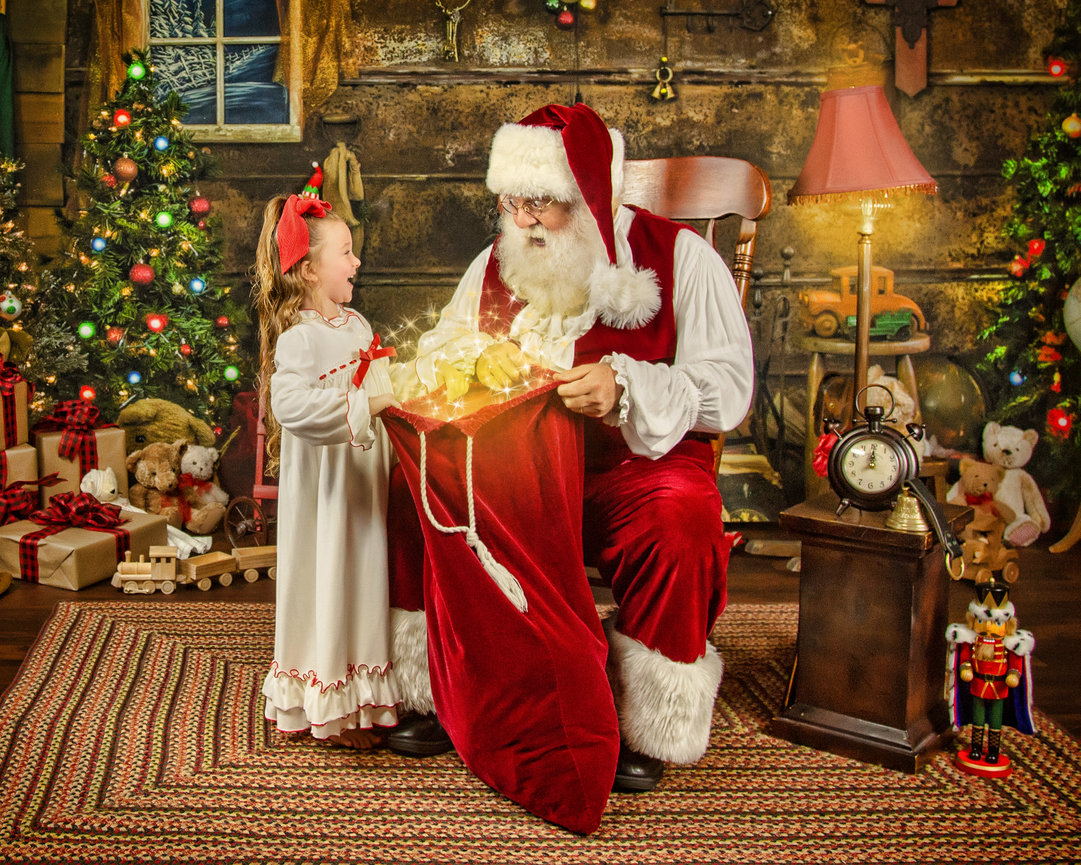 Santa Photos | Daphne's Portrait Design | Clarksville, TN