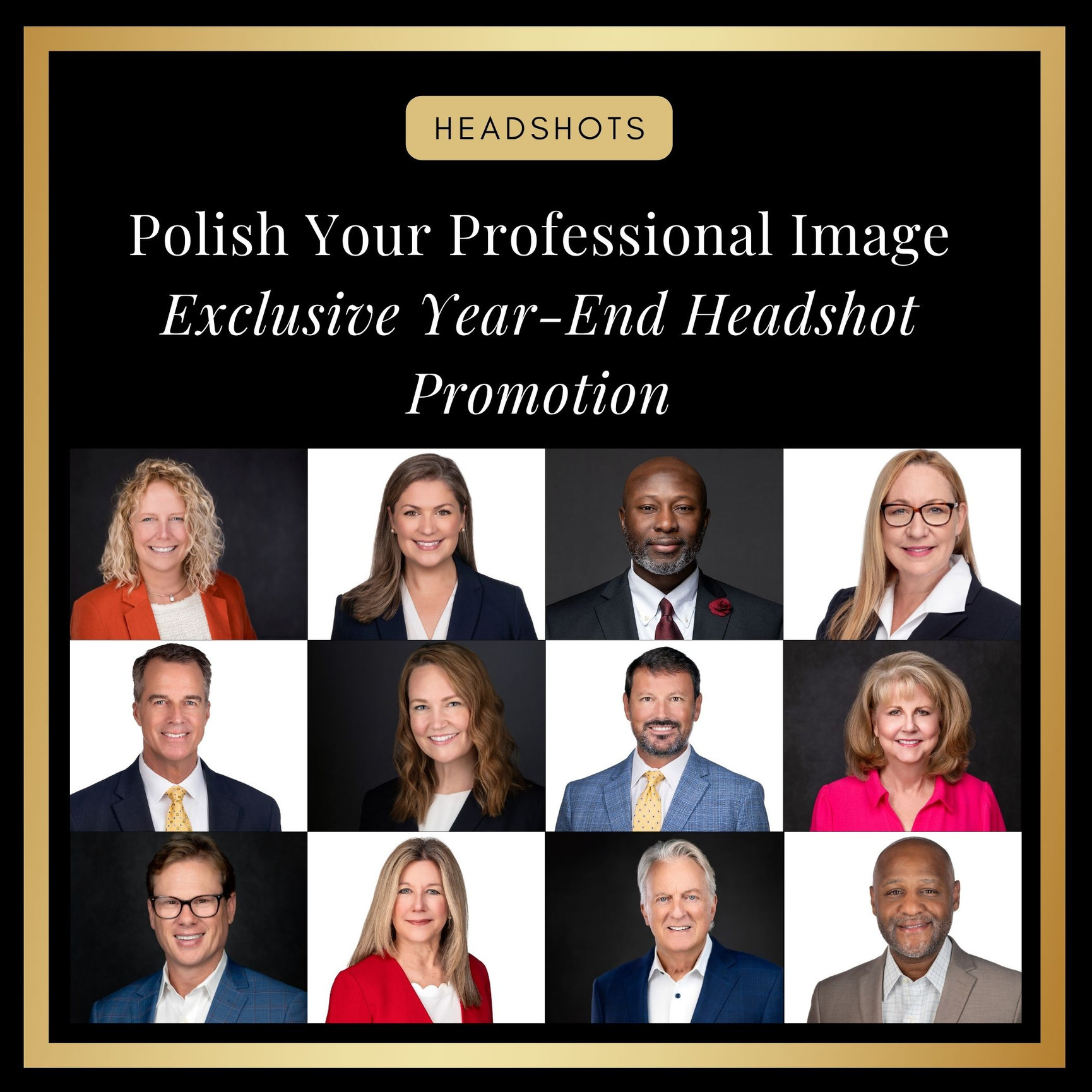 Hilton Head Photographer | Year-End Headshot Promotion