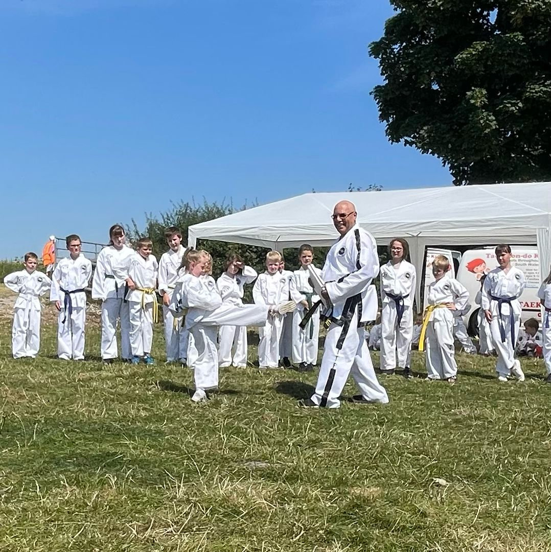 Display at Pencoed Farm - Taekwon-do-Wales
