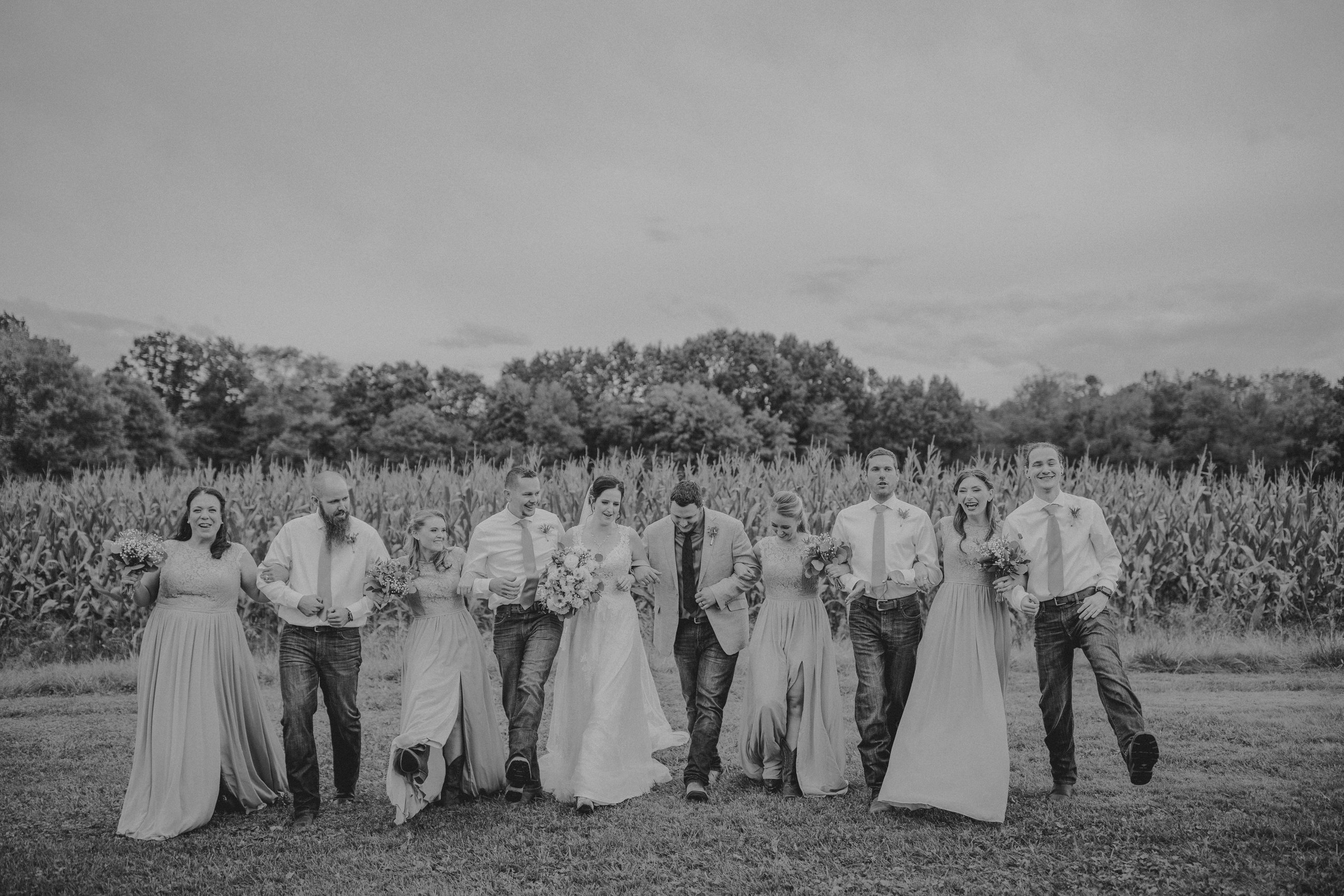 Fall Rustic Wedding at My Wish Wedding Barn New Springfield, Ohio ...