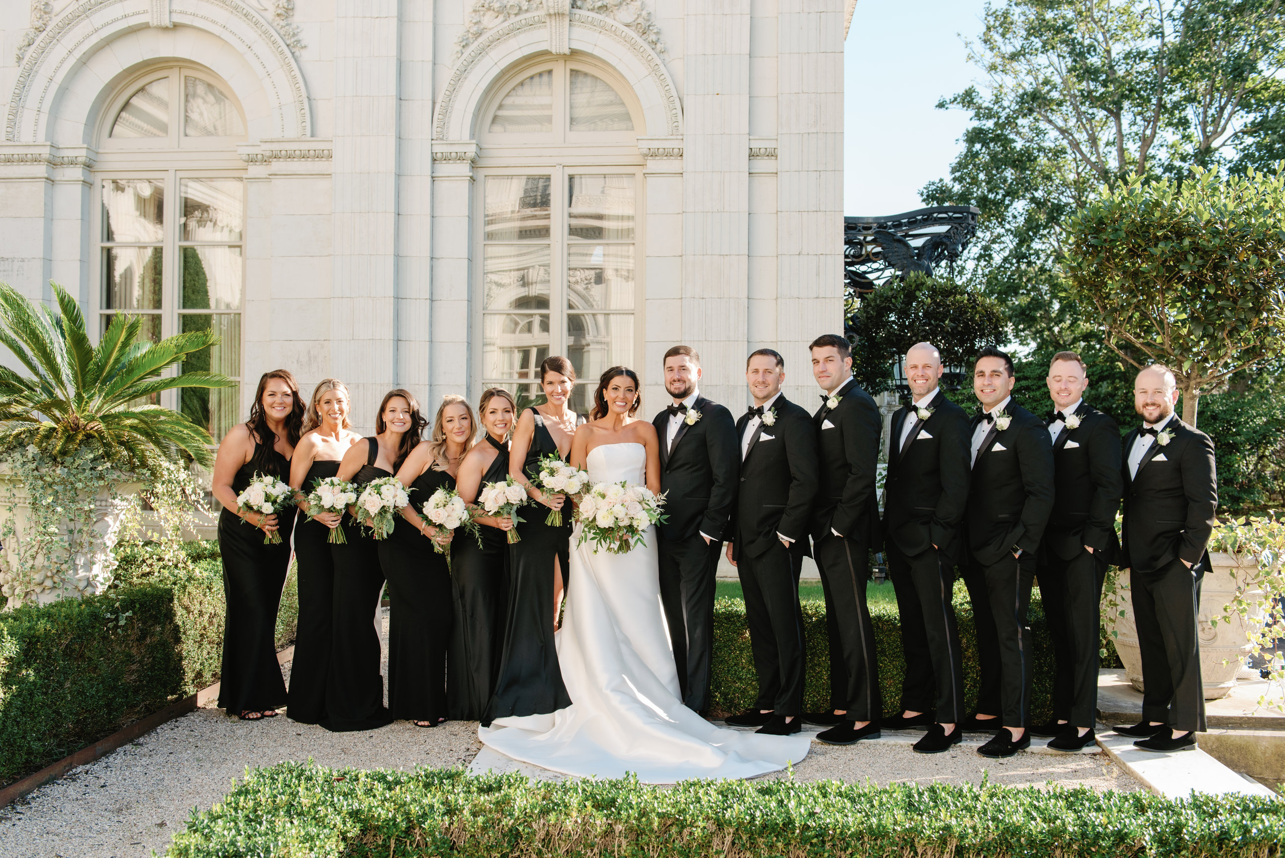 Kelsey + Collin / Rosecliff Mansion - Ludwig Photography