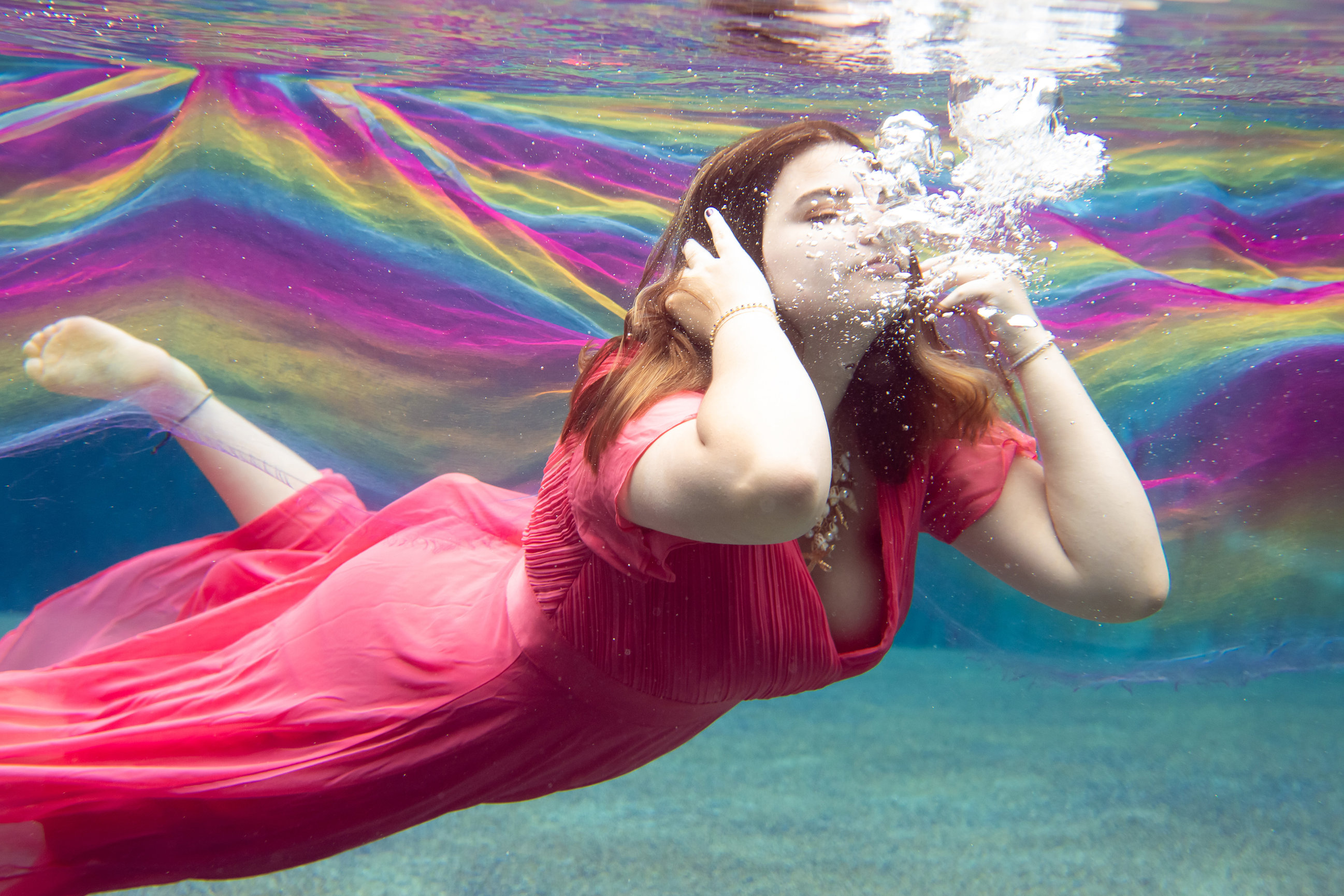 Ashley Canfield Underwater Session - Kellie Gann & Company