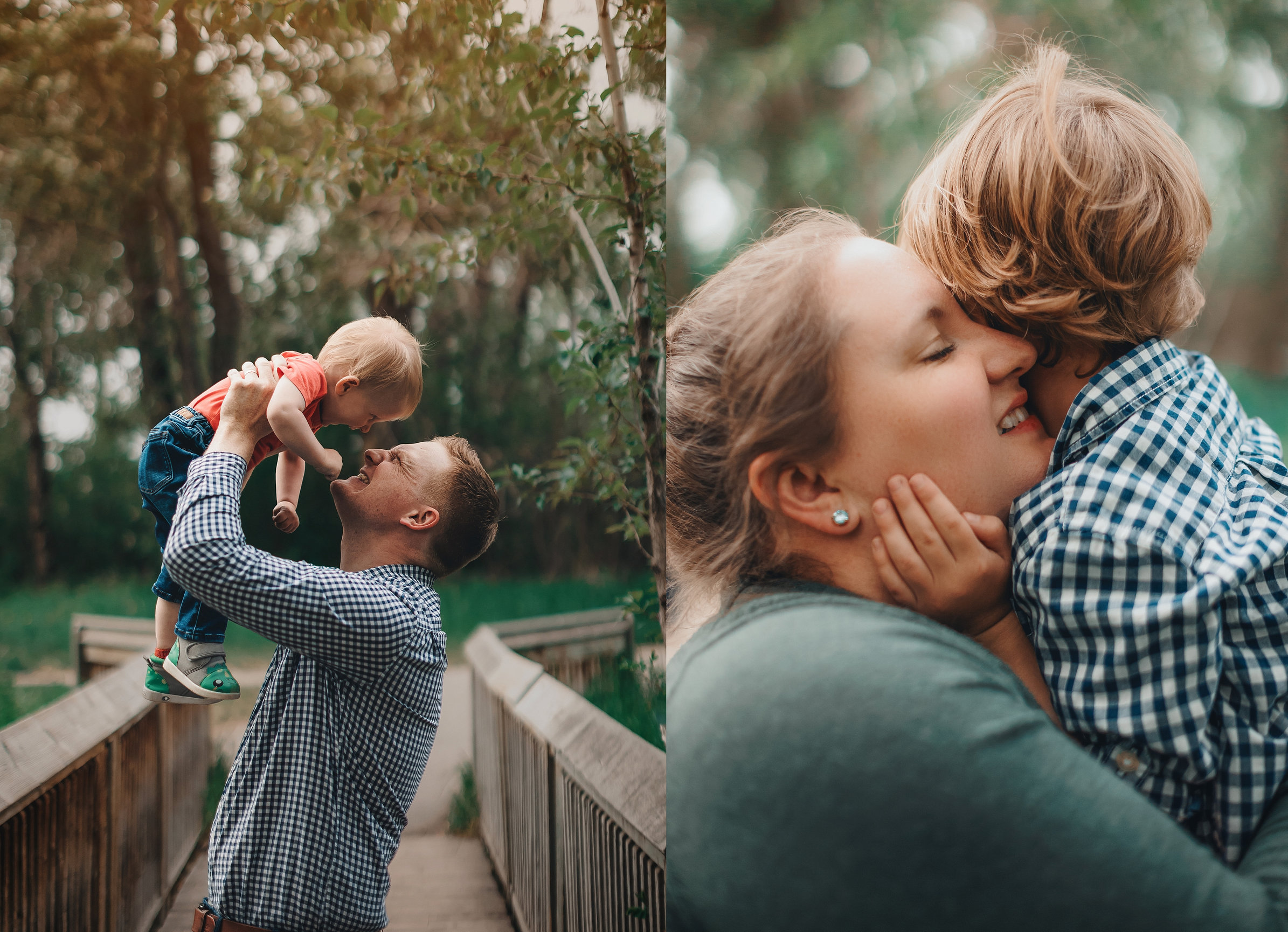 Calgary Family Photographer • Seasons Change • Spring Family Session - Hocus Focus Photography