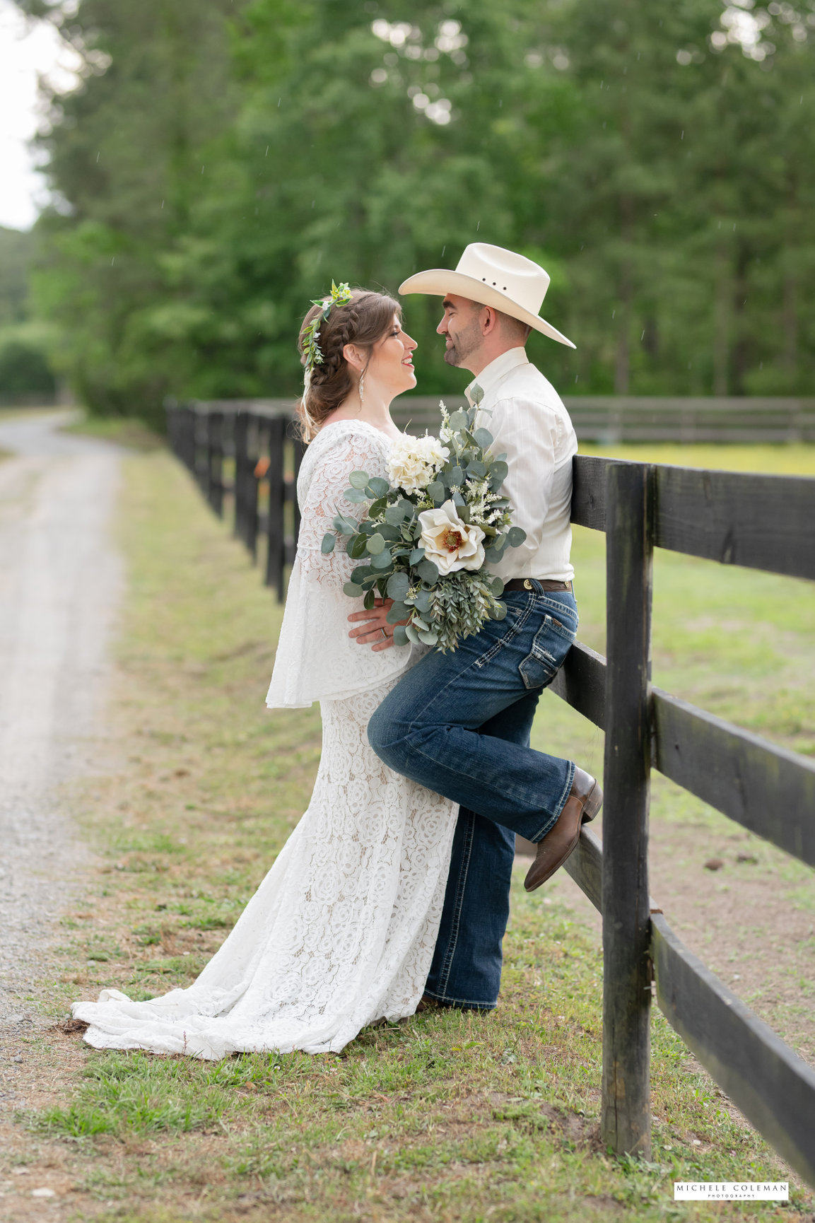 Beautiful Farm Wedding in Kingstree, South Carolina - Michele Coleman ...