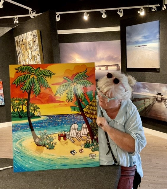Local Artist Pam Hobbs | Art On Duval Key West