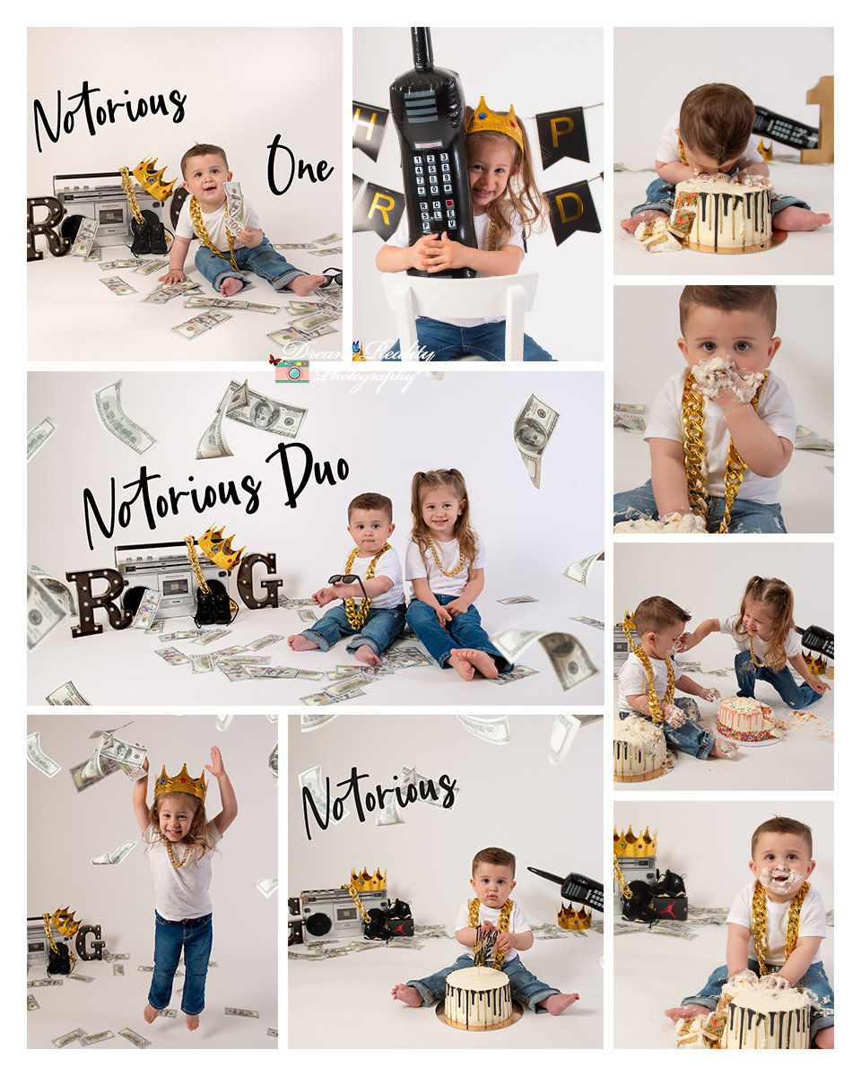 Notorious One Cake Smash { Freehold, NJ Cake Smash Photographer ...