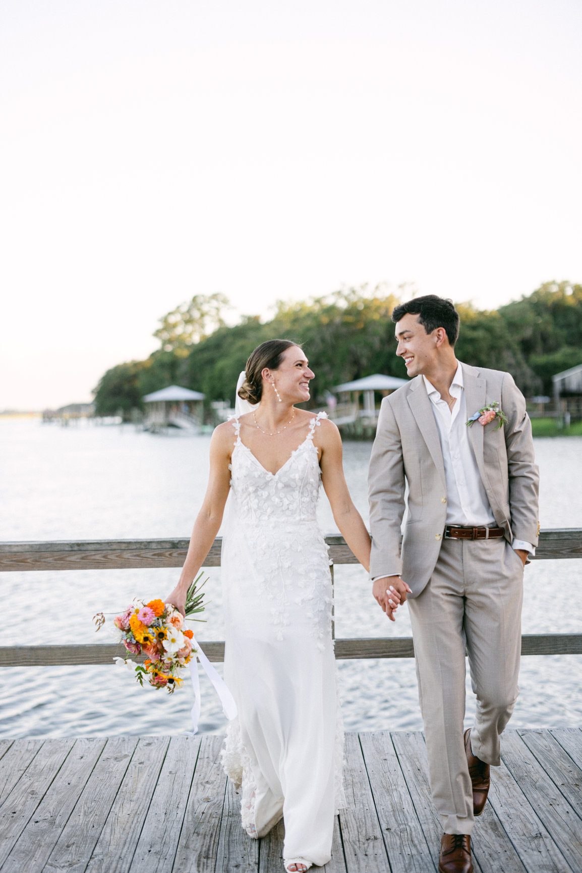 Old Wide Awake Summer Wedding - Ava Moore Photography
