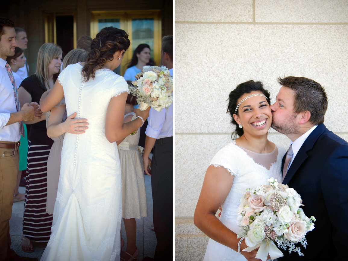 Chris & Victoria: Ogden Temple Wedding - Erin Langford Photo