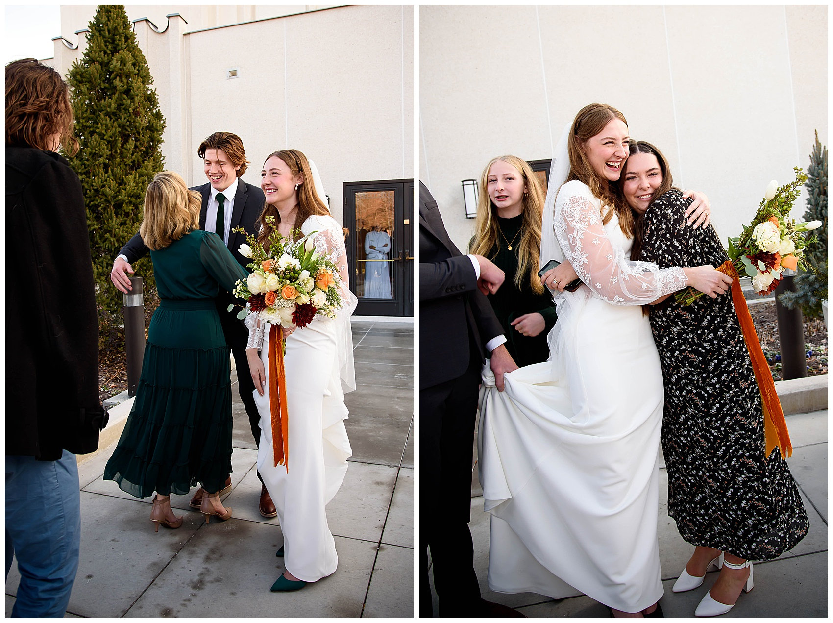 Maddy and Xander: Jordan River Temple - Erin Langford Photo