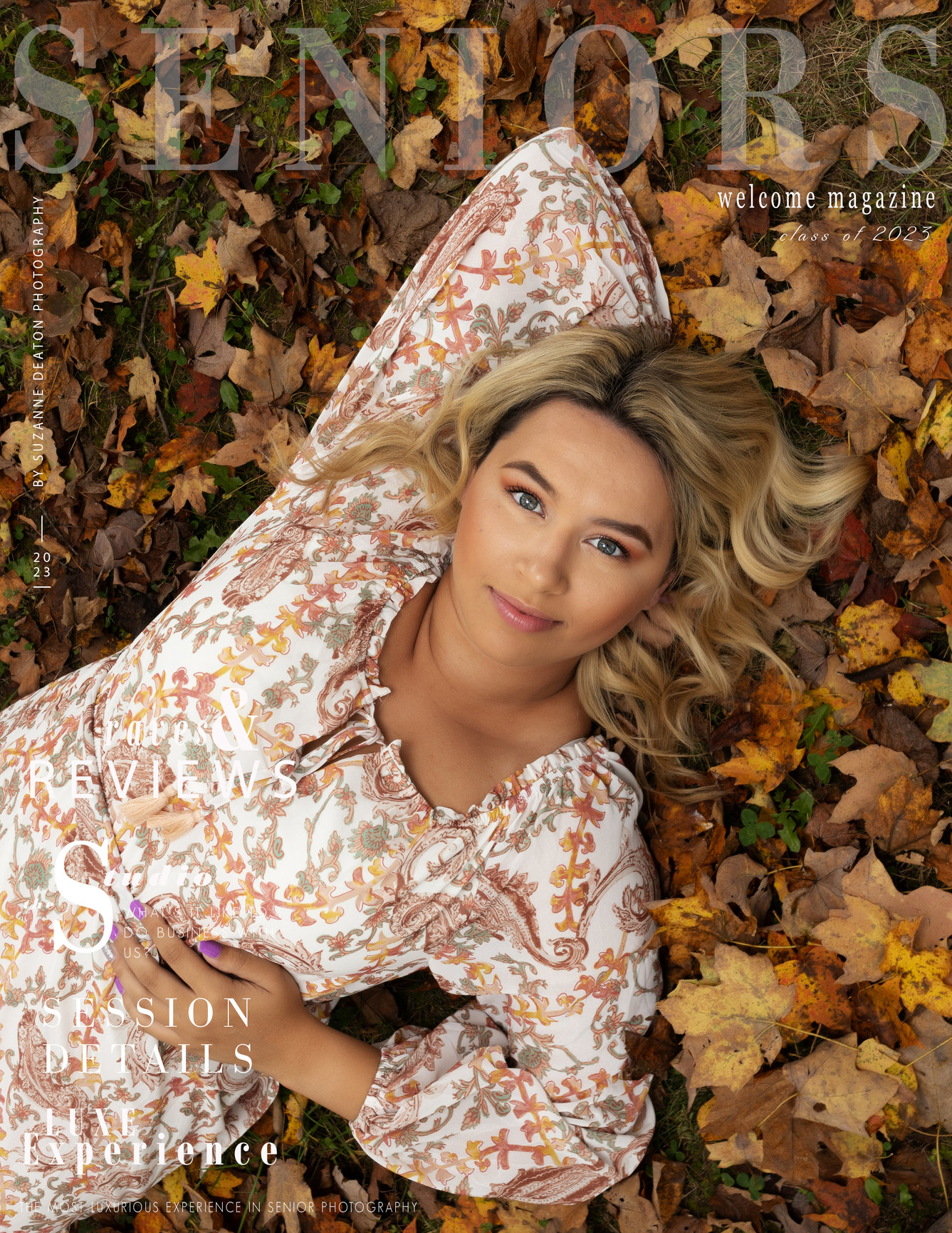 2022 SENIOR MAGAZINE COVER CONTEST