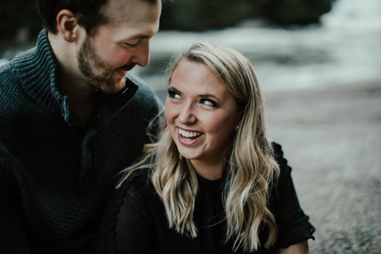 Waterfall Engagement Session - Kyle + Alex - Asheville NC - Capturing ...
