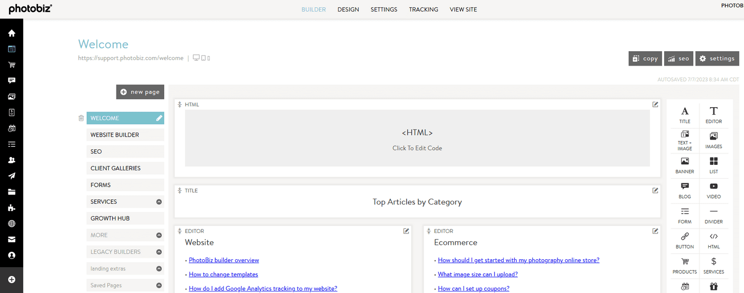 How To Use Title Blocks | PhotoBiz Knowledge Base