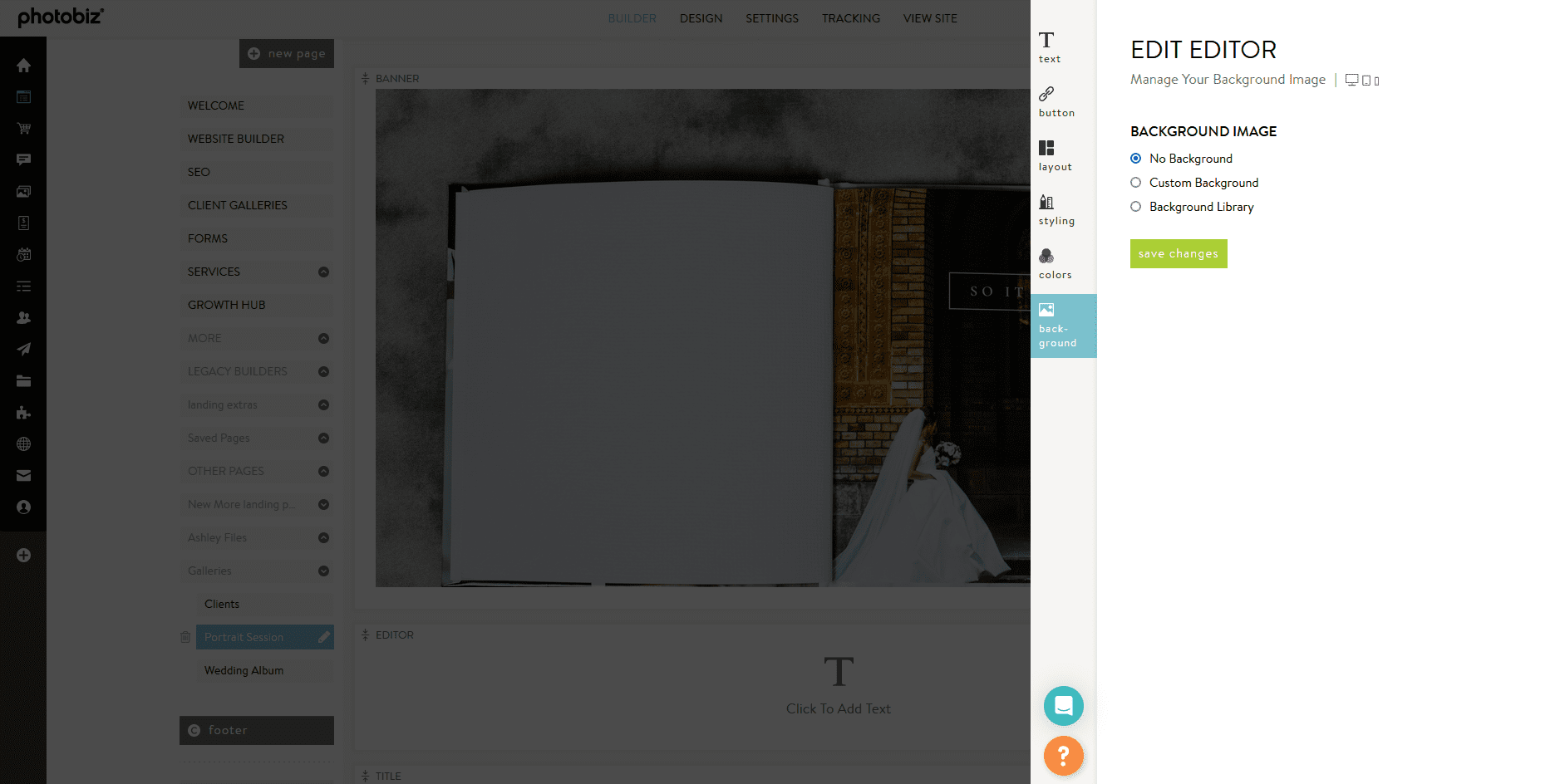 How To Use Text Editor Blocks - PhotoBiz Knowledge Base