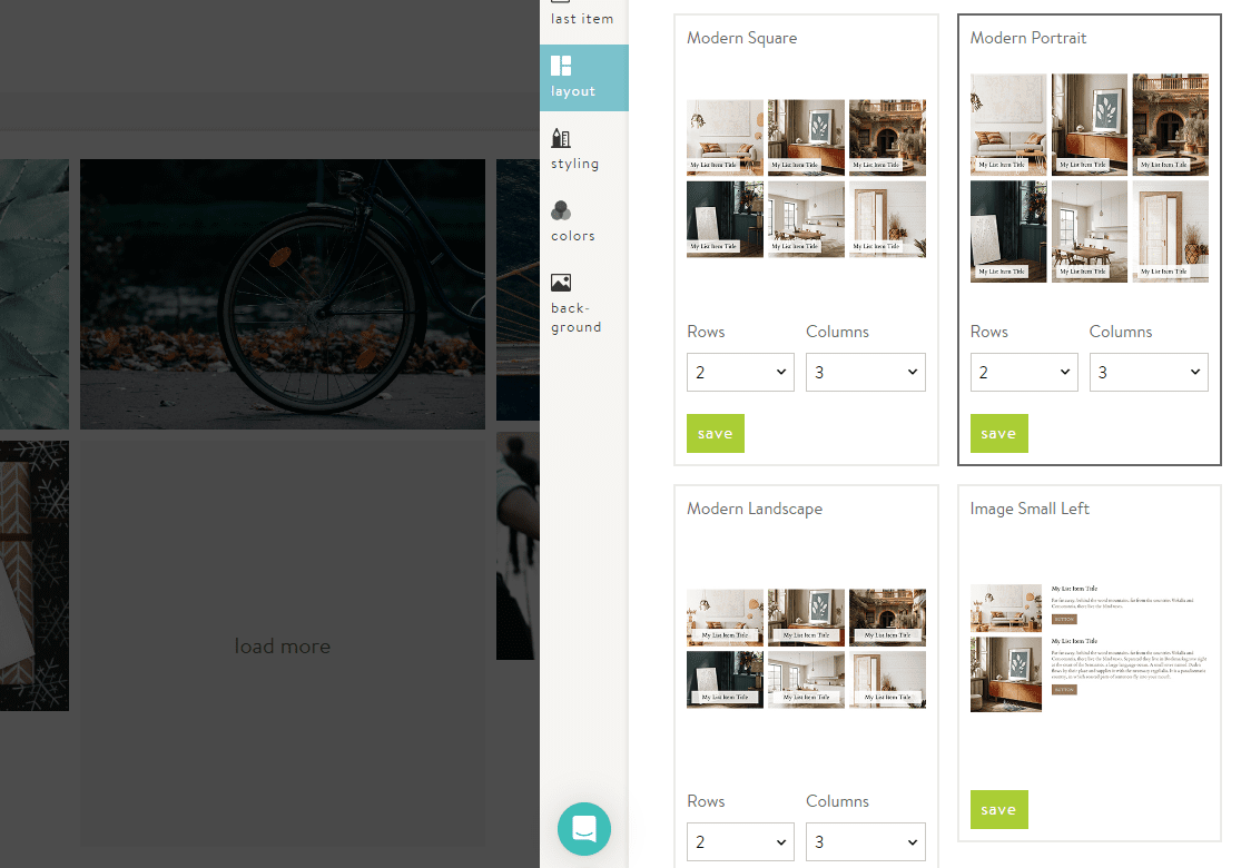 How To Use List Blocks - PhotoBiz Knowledge Base