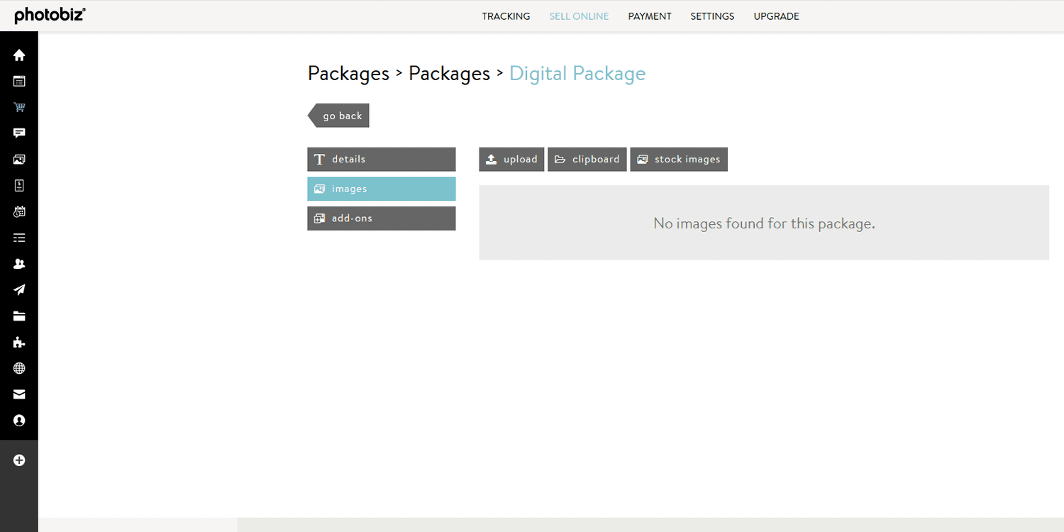 How To Set Up Digital Packages - PhotoBiz Knowledge Base